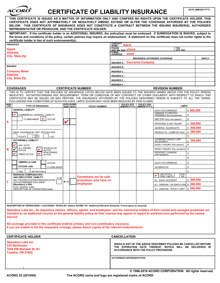 Opendoor | Vendor Help Center