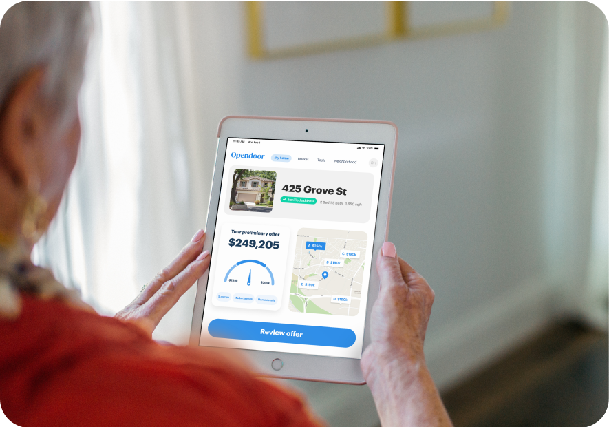 Opendoor | Sell your home the minute you're ready.